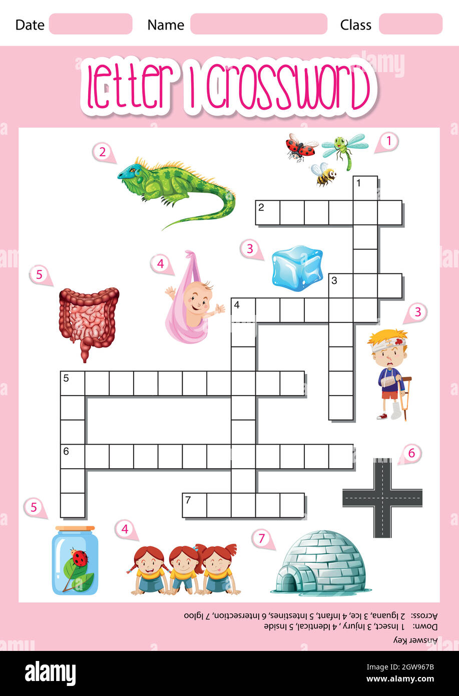 Word i text Stock Vector Images - Alamy