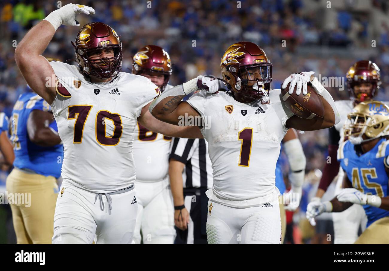 October 02, 2021 Arizona State Sun Devils running back DeaMonte ...