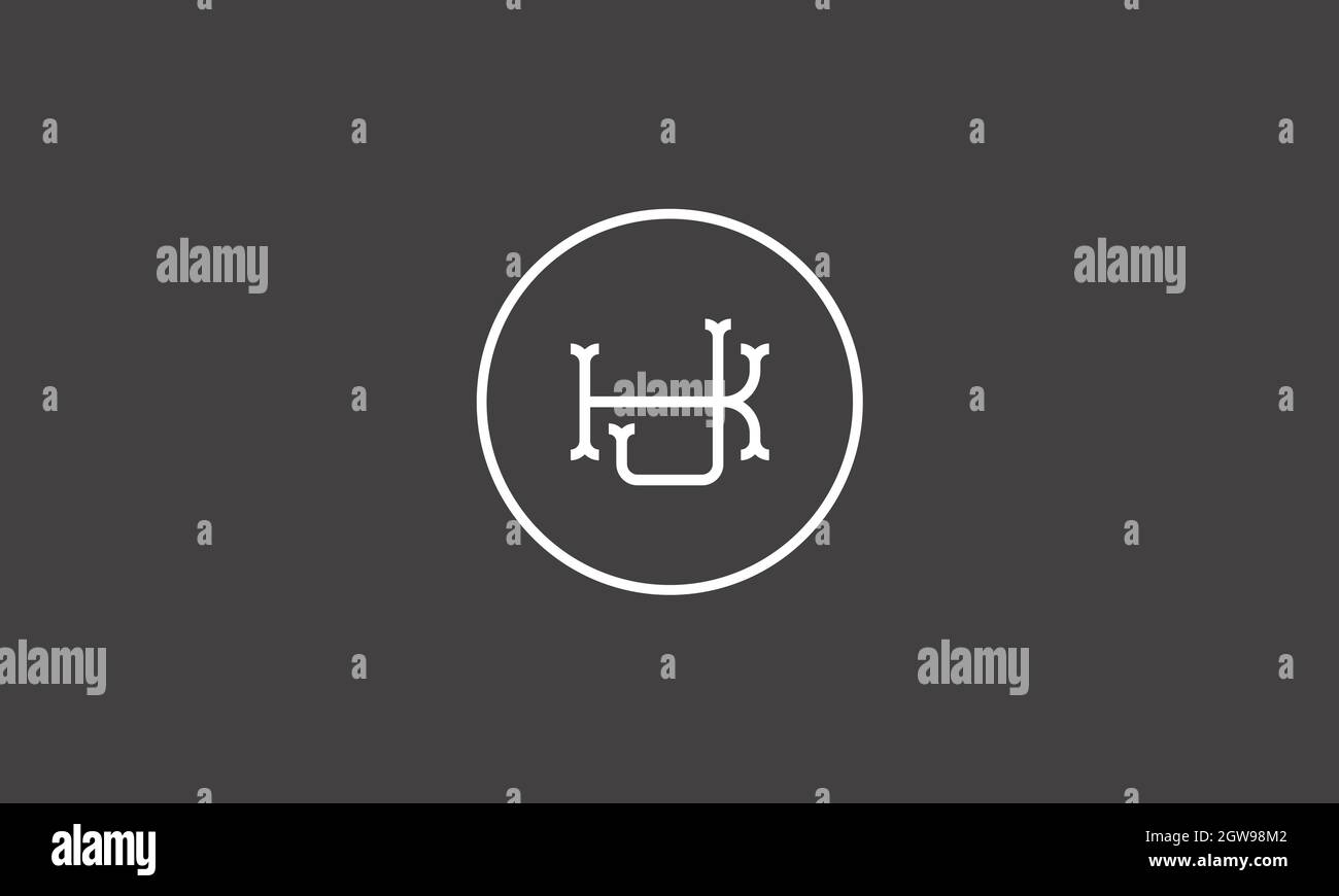 letters kj logo design with negative space effect for illustration use ...