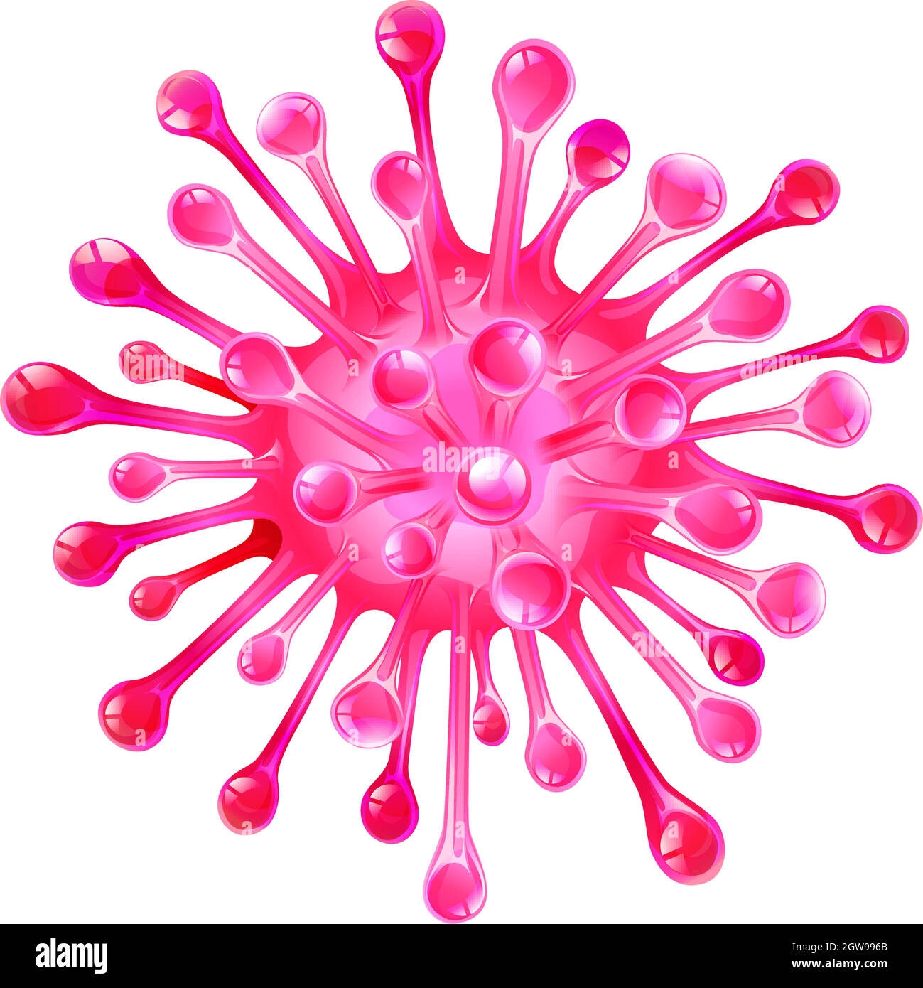 Freeform of pink shape Stock Vector Image & Art - Alamy