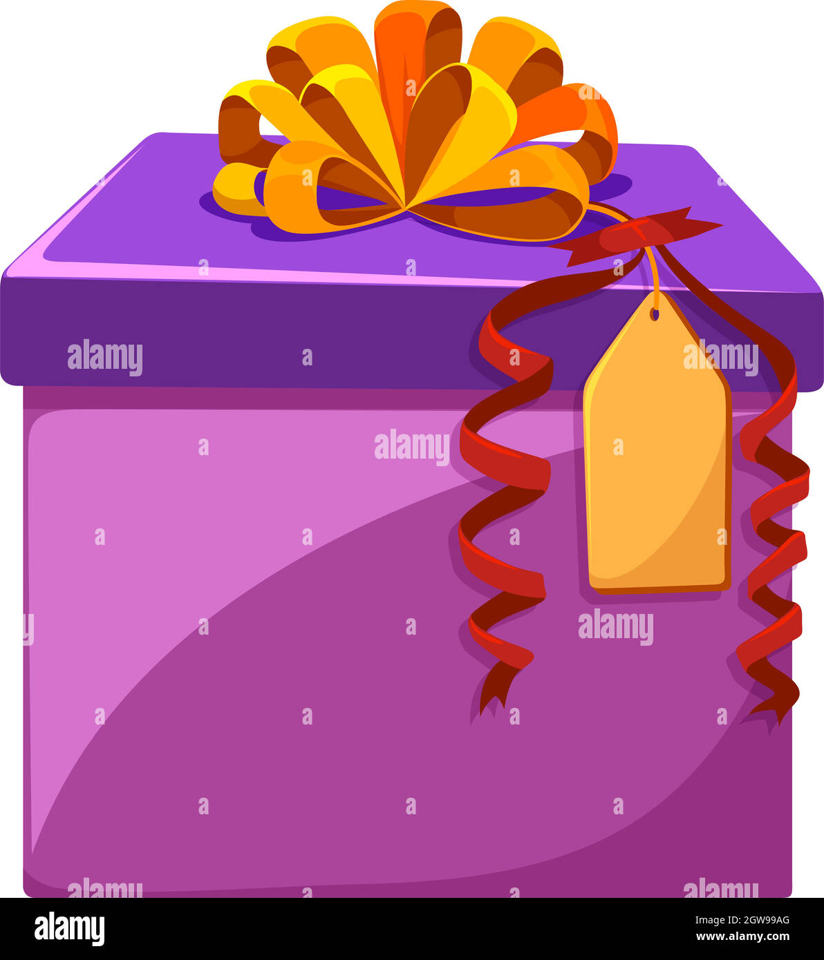 Orange box present hi-res stock photography and images - Alamy