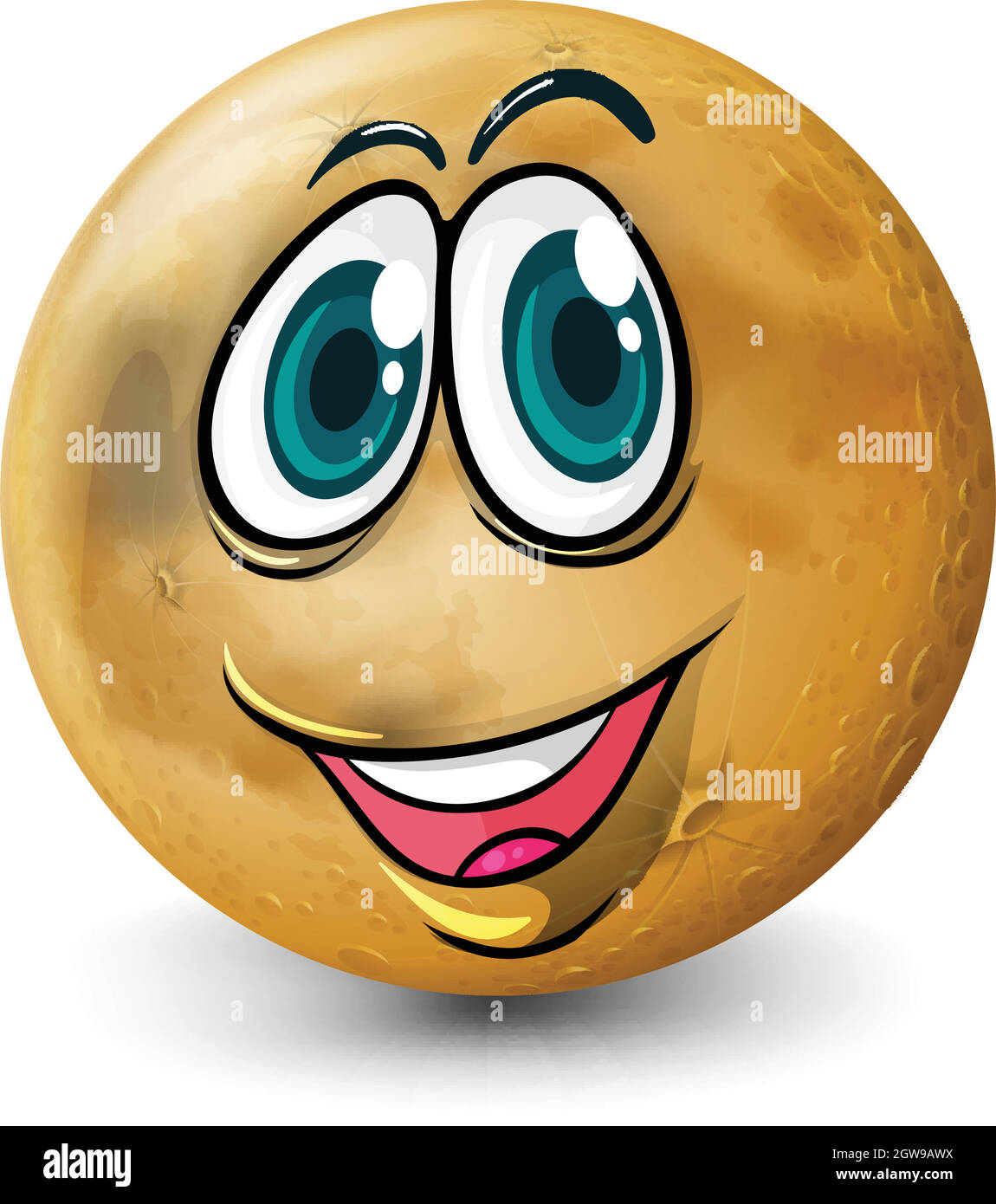 Ovoid face Stock Vector Images - Alamy