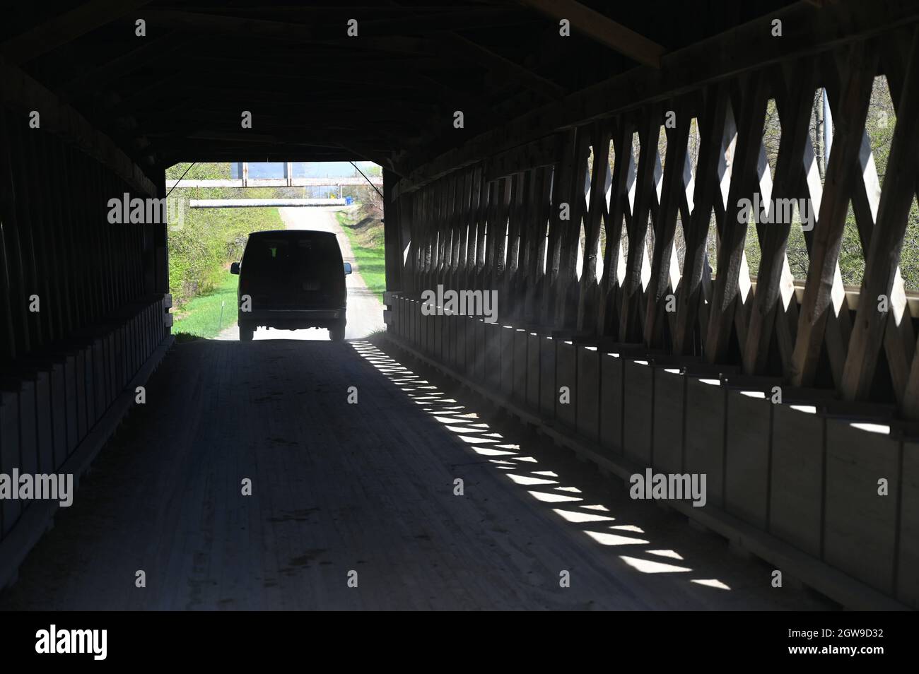 THE COVERED BRIDGES OF ASHTABULA COUNTY, OHIO Stock Photo - Alamy