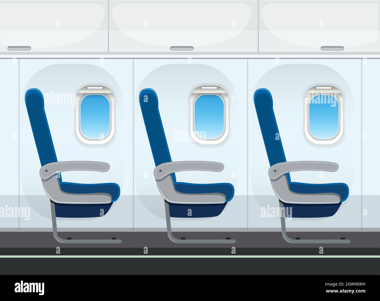 Airplane seat isolated hi-res stock photography and images - Alamy