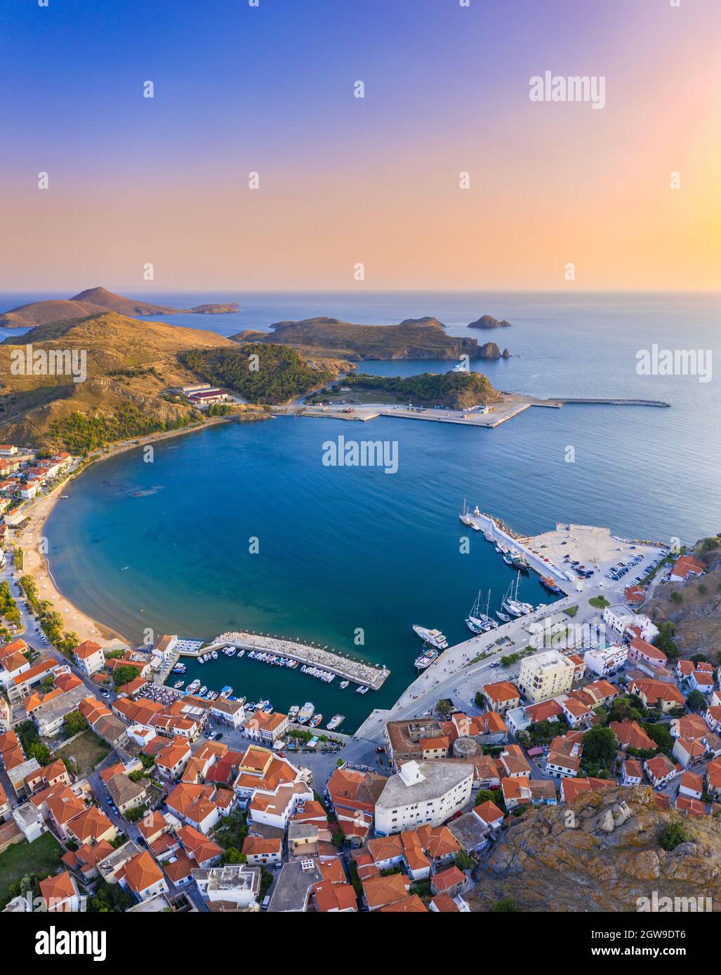 Lemnos greece aerial hi-res stock photography and images - Alamy