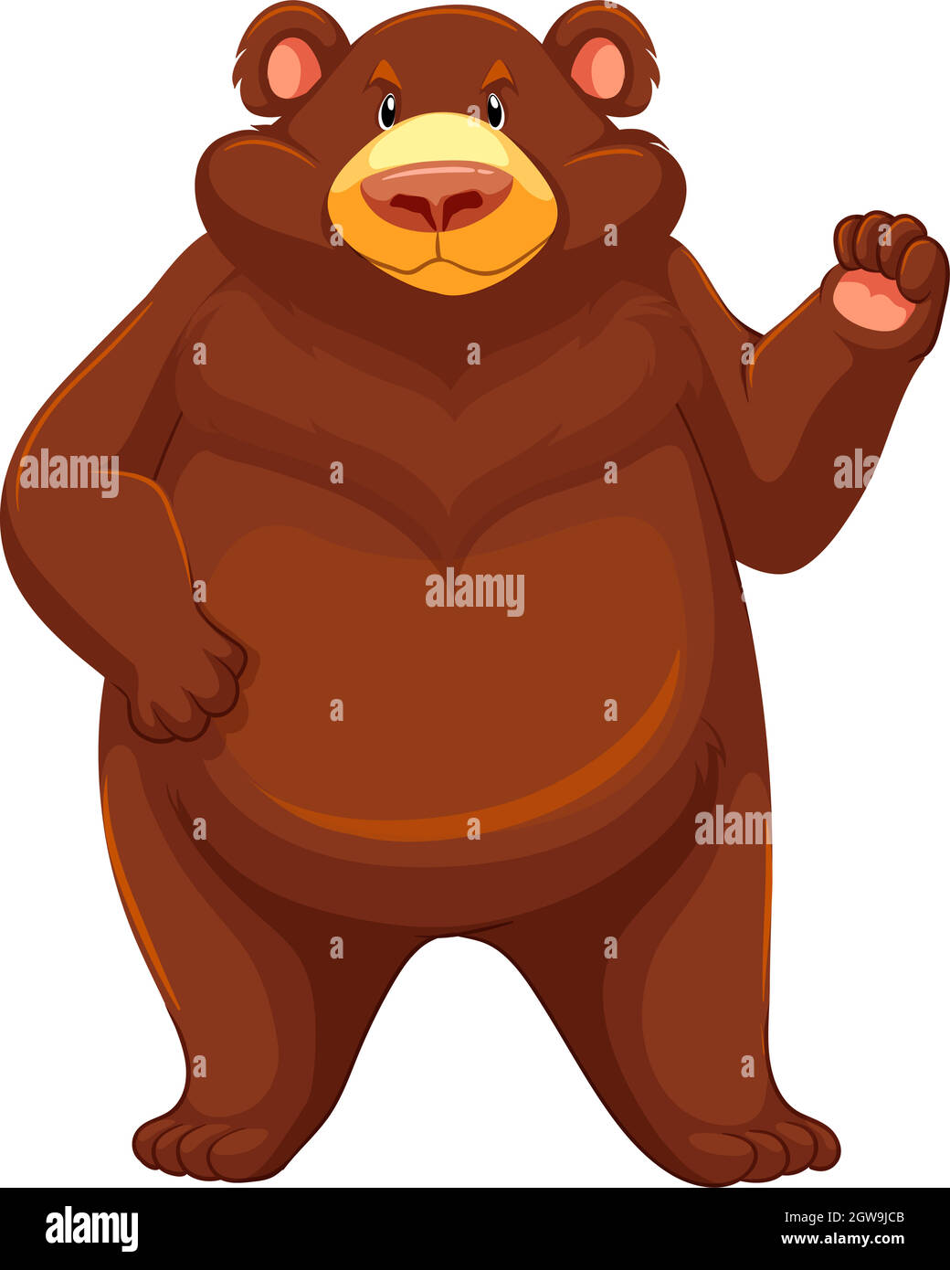 Brown bear Stock Vector Images - Alamy