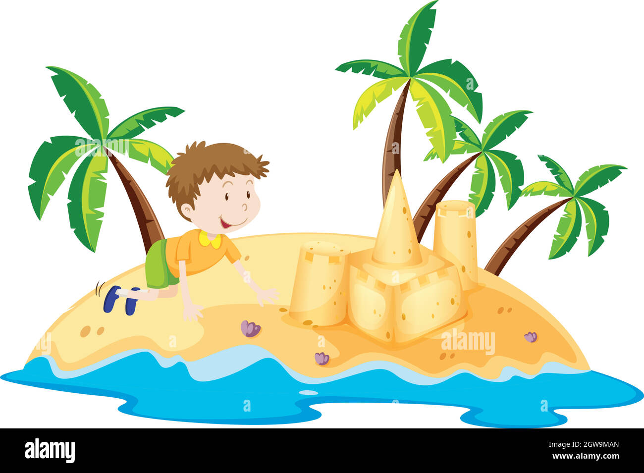 Child island Cut Out Stock Images & Pictures - Alamy