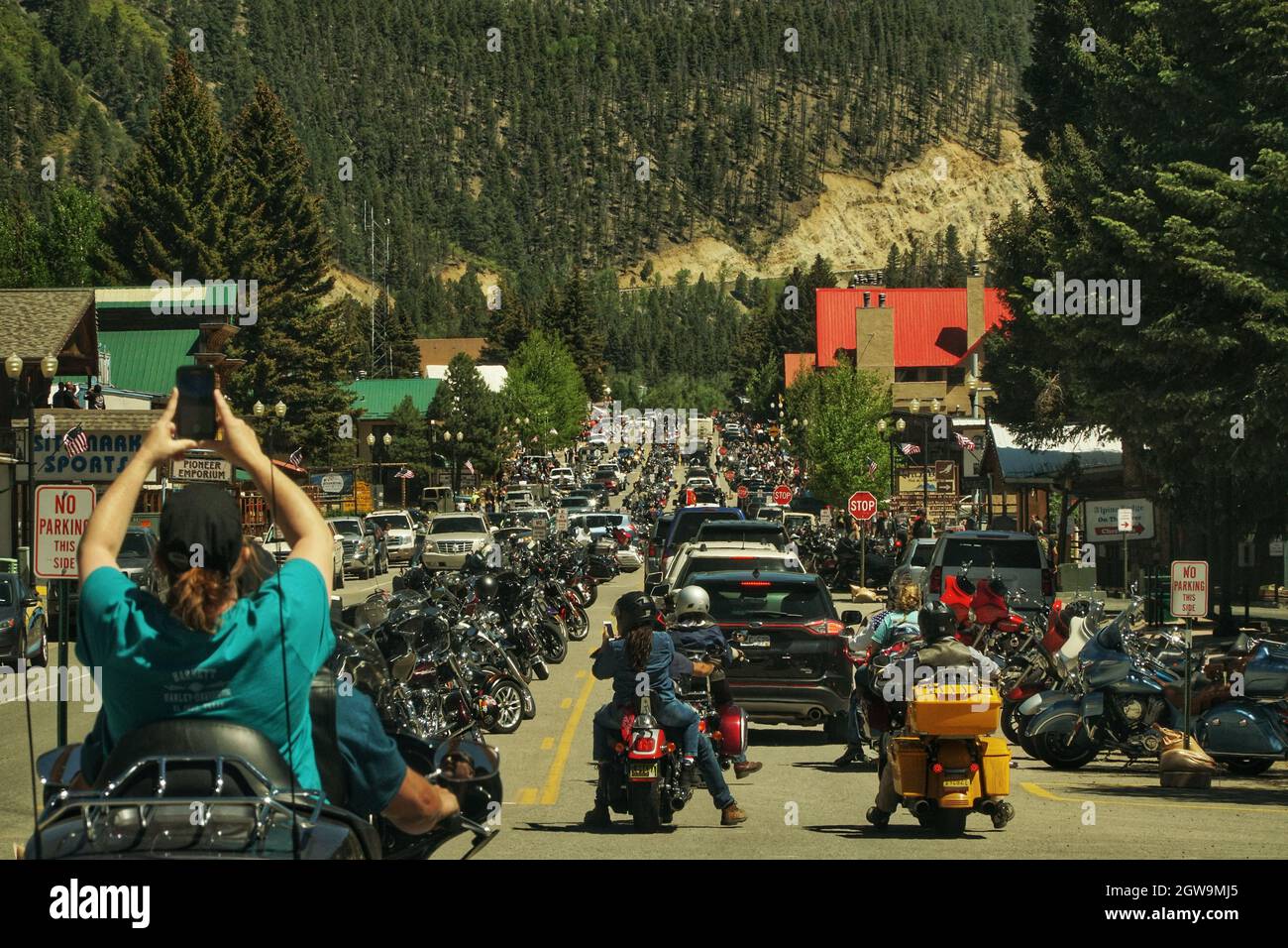 Memorial day motorcycle rally hi-res stock photography and images - Alamy
