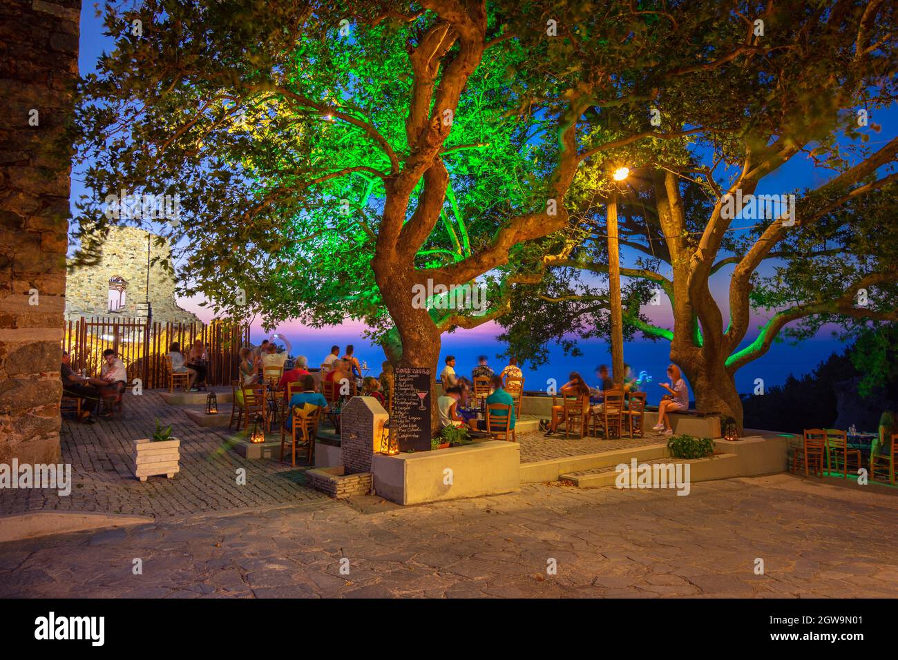 Samothrace castle hi-res stock photography and images - Alamy