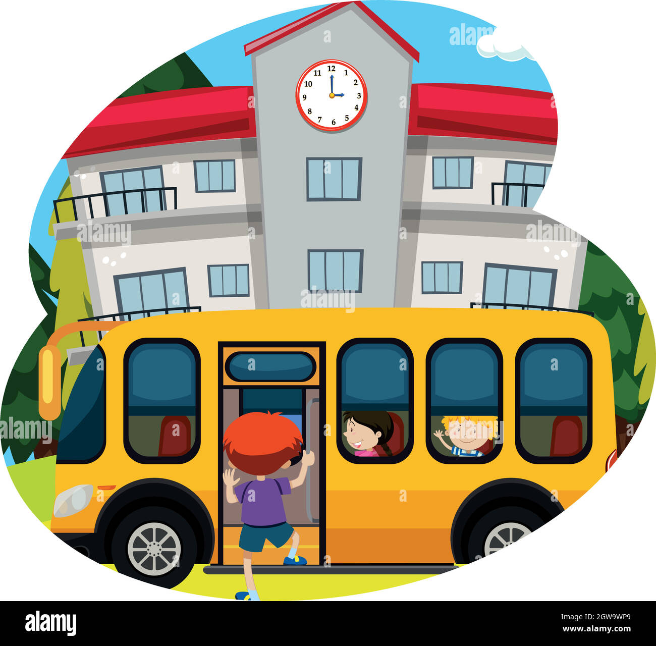 Transportation school bus collection hi-res stock photography and ...