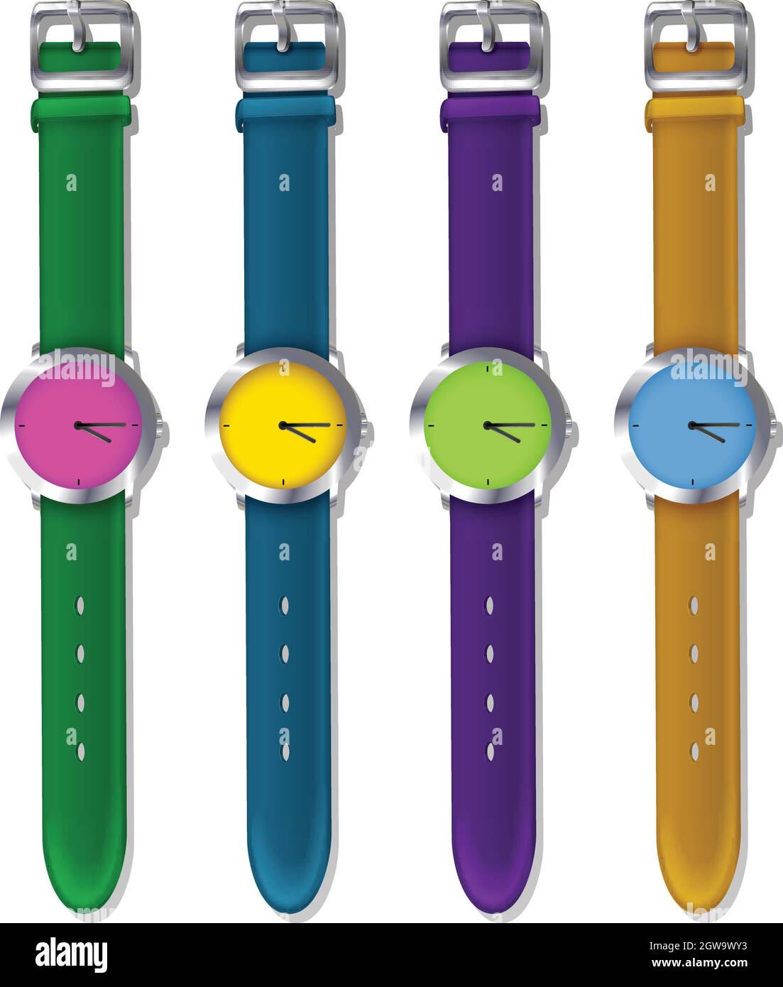 Hand coloured illustration Cut Out Stock Images & Pictures - Alamy