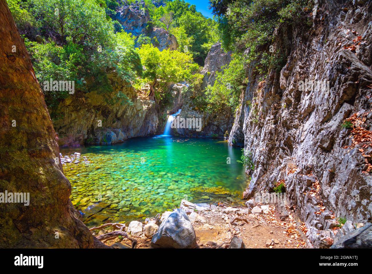 Waterfalls Samothraki