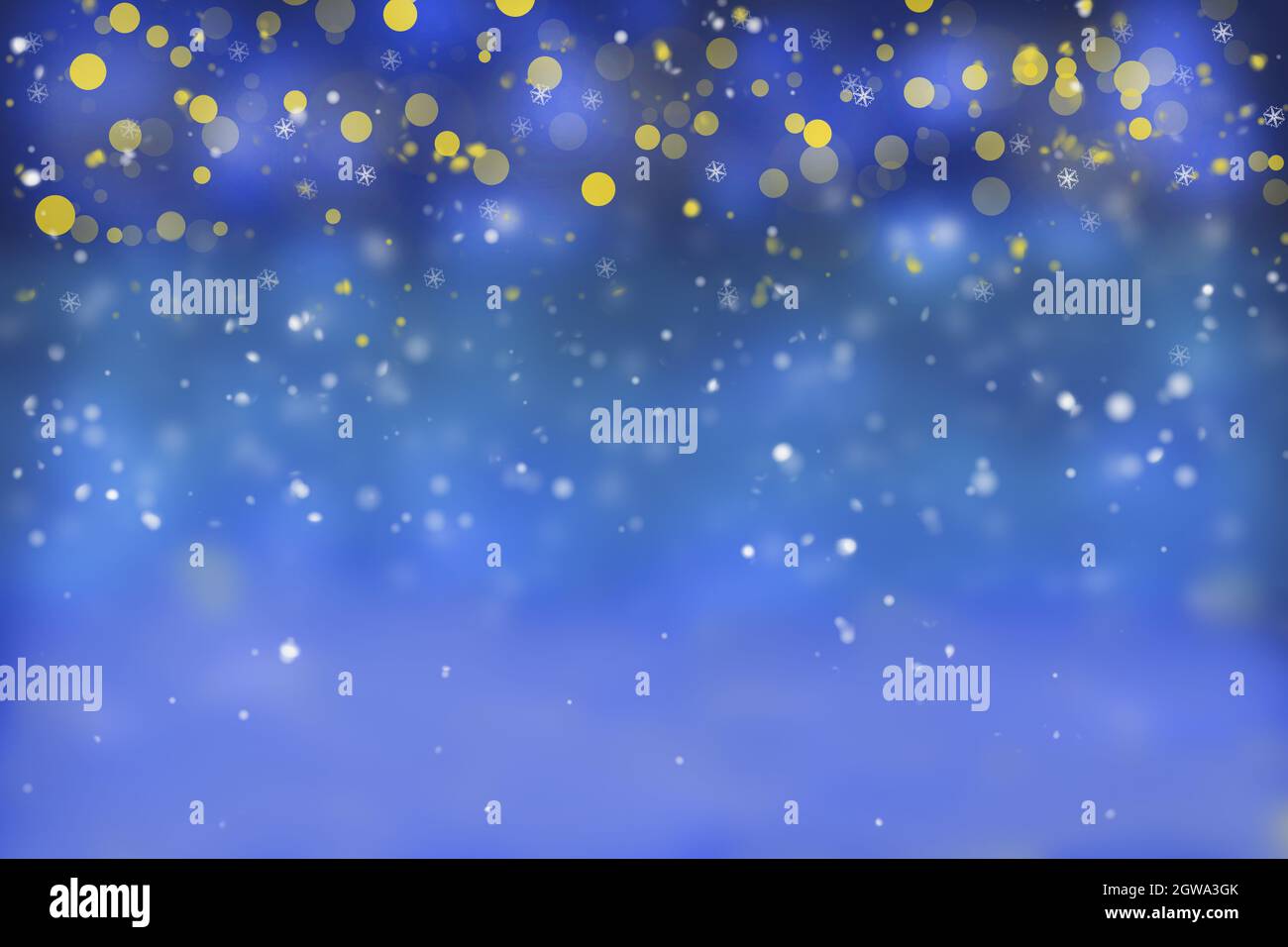 christmas snowy sky with stars ,abstract background Stock Photo - Alamy
