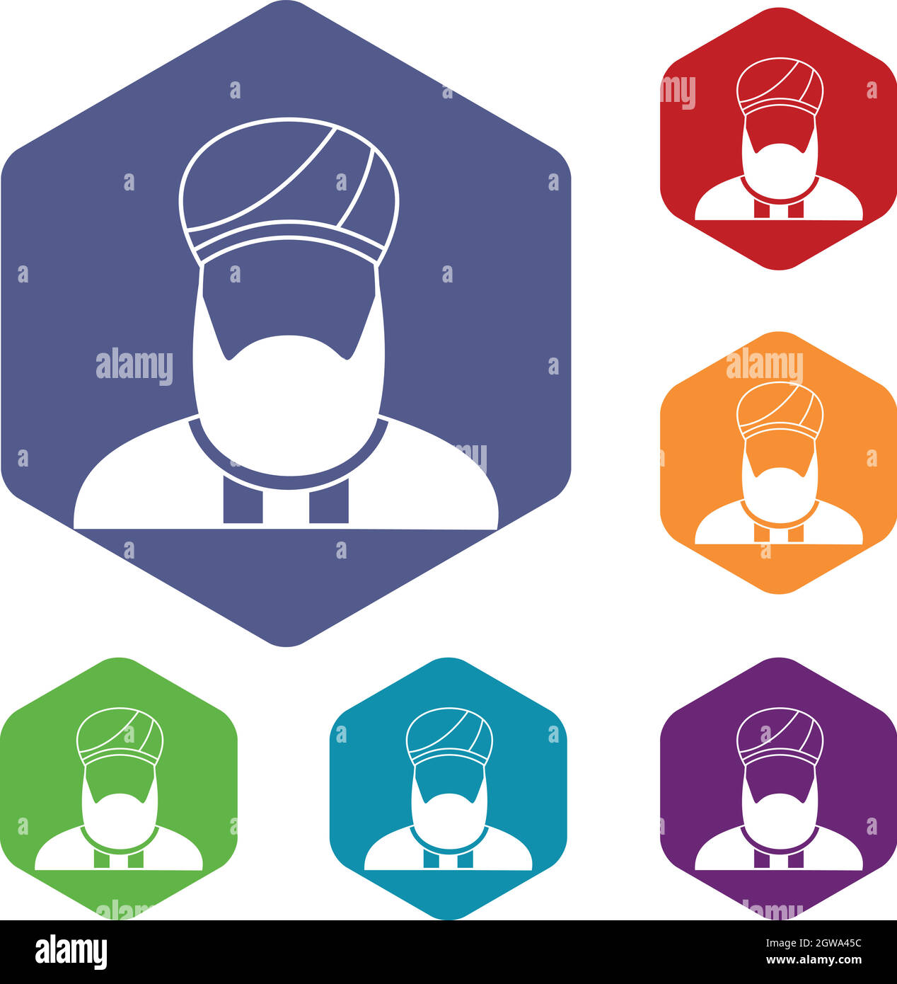 Muslim culture icons Stock Vector Images - Alamy