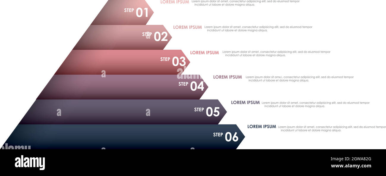 Triangle Infographic for Business Project Stock Vector Image & Art - Alamy