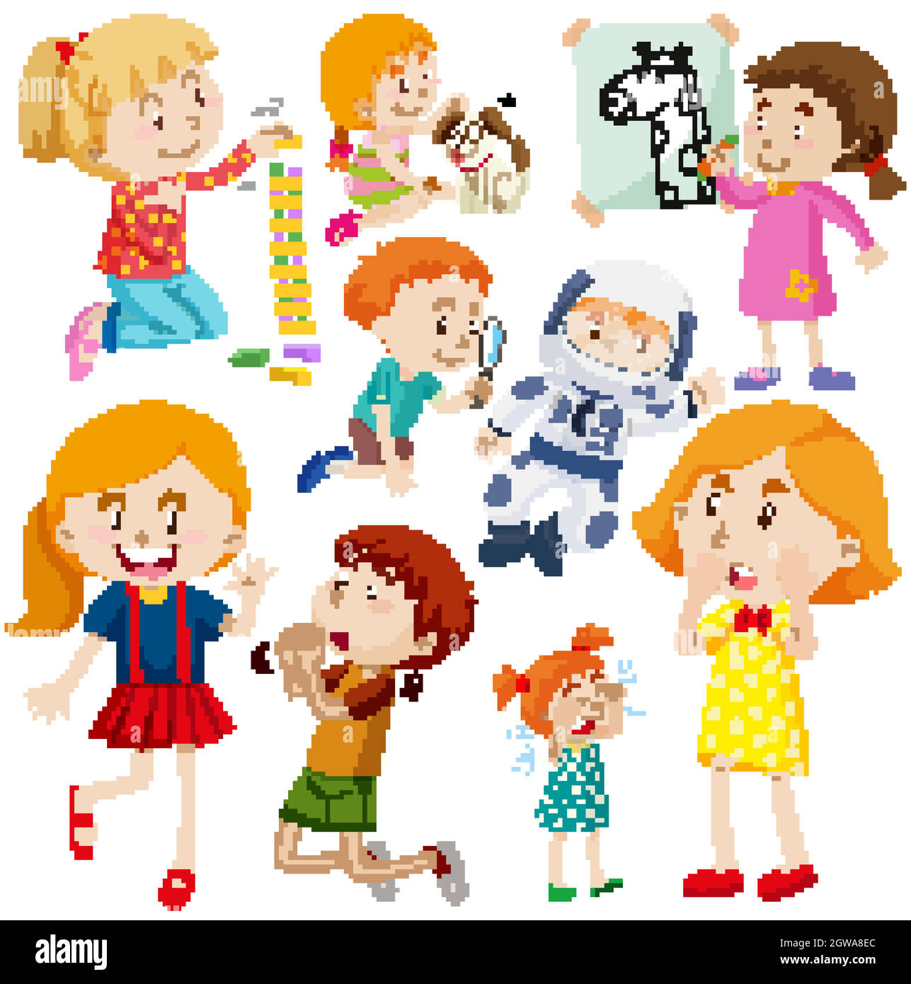 Play space for children Stock Vector Images - Alamy