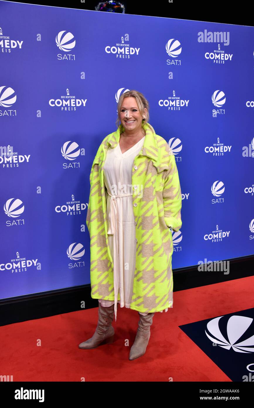 Cologne, Germany. 01st Oct, 2021. Comedienne Katja Mitchell comes to ...