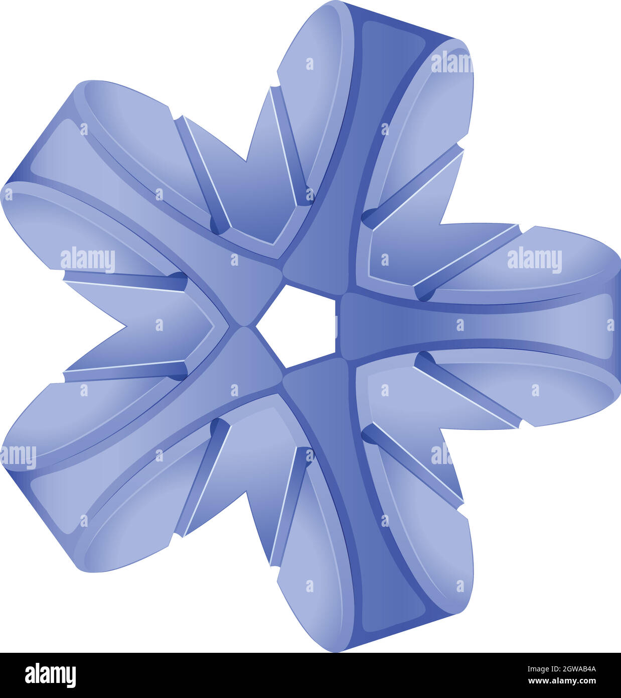 A blue abstract Stock Vector Image & Art - Alamy