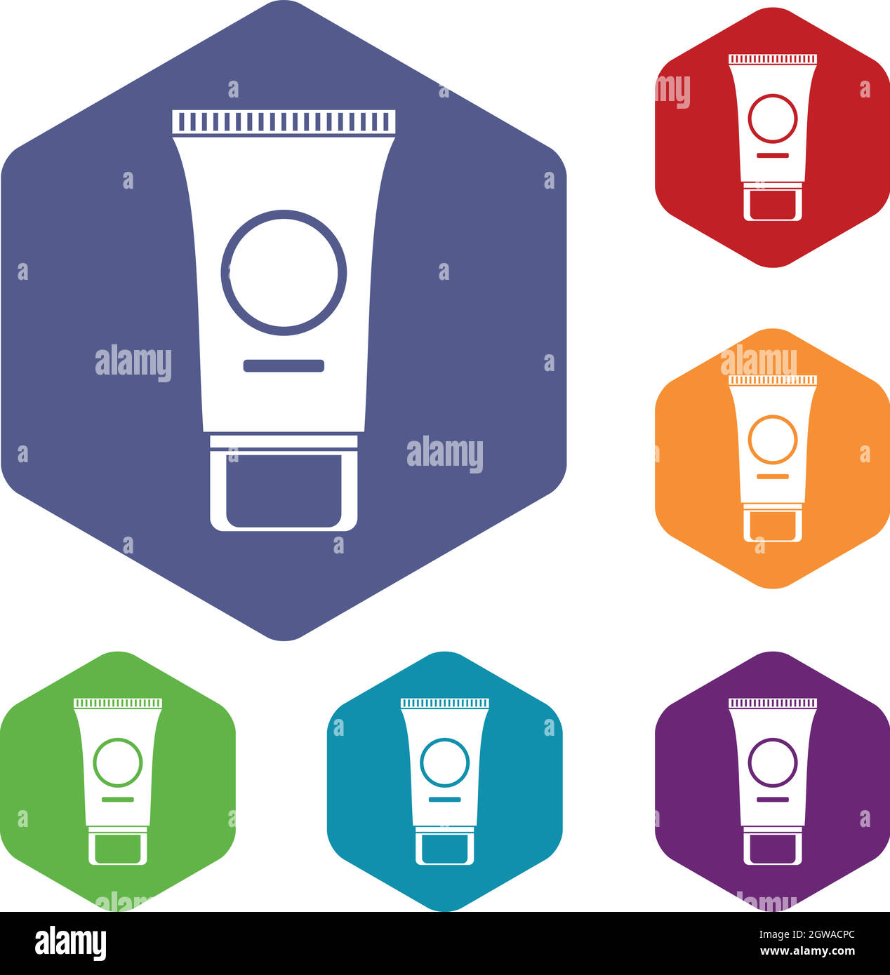 Cosmetic cream Stock Vector Images - Alamy