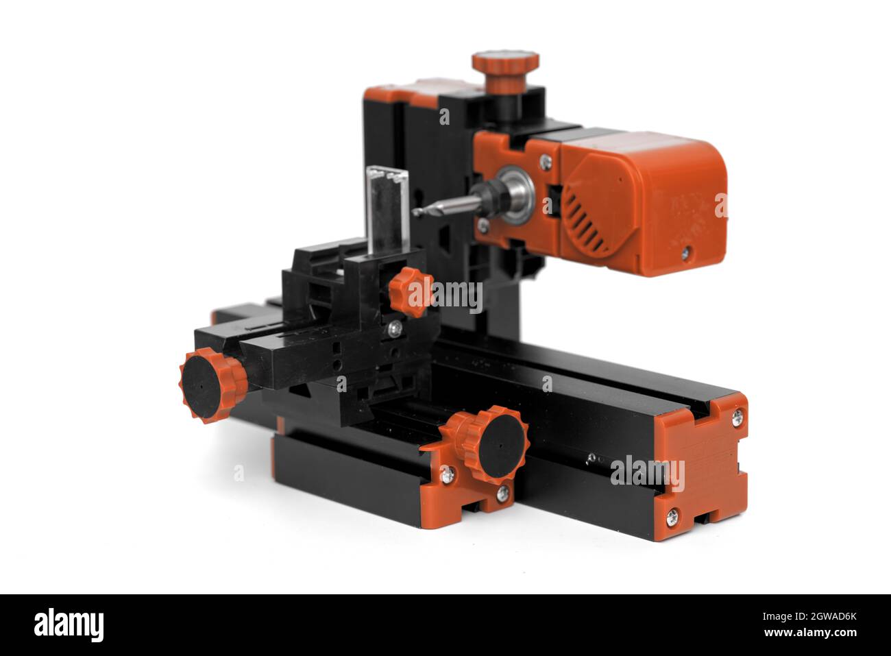 Milling machine spindle manufacturing Cut Out Stock Images & Pictures ...