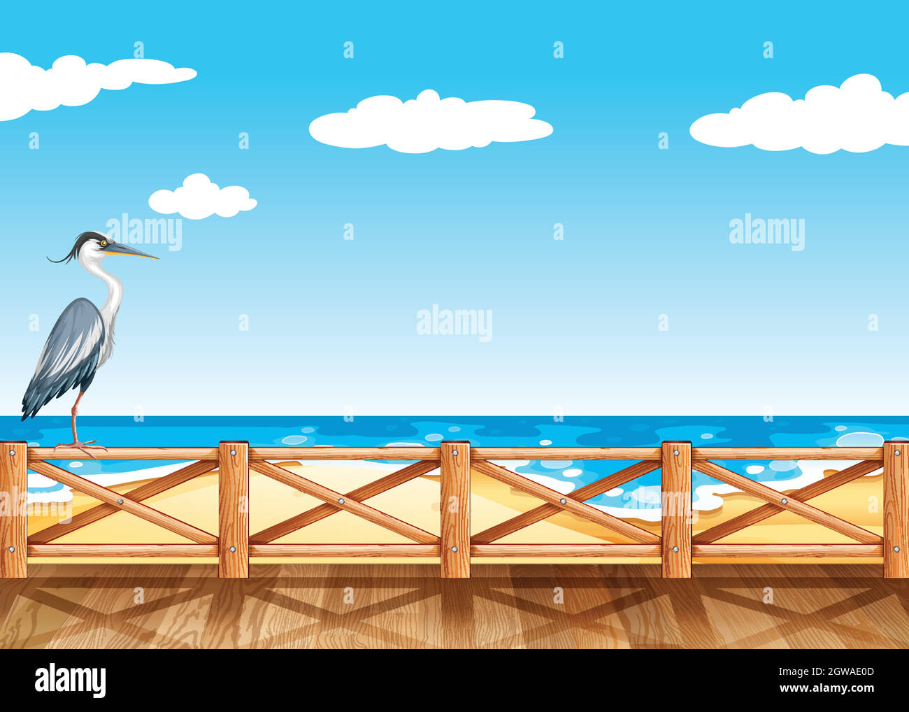 Crane drawing Stock Vector Images - Alamy