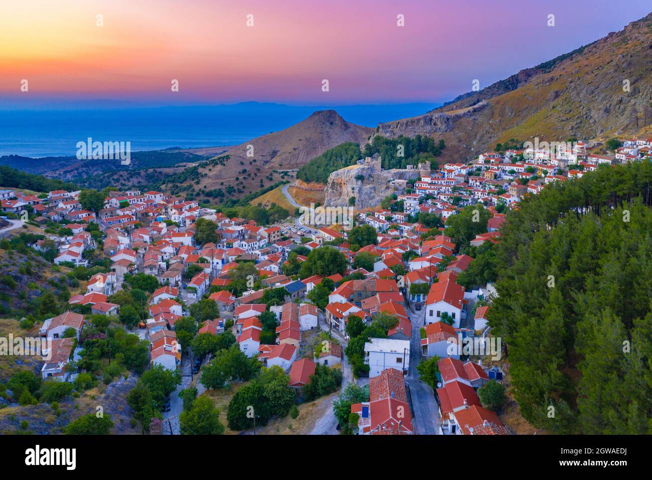 Samothrace castle hi-res stock photography and images - Alamy
