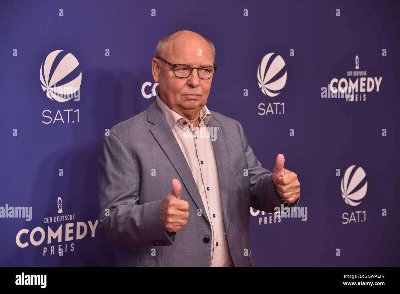 Cologne, Germany. 01st Oct, 2021. Comedian and actor Hans-Joachim Heist ...