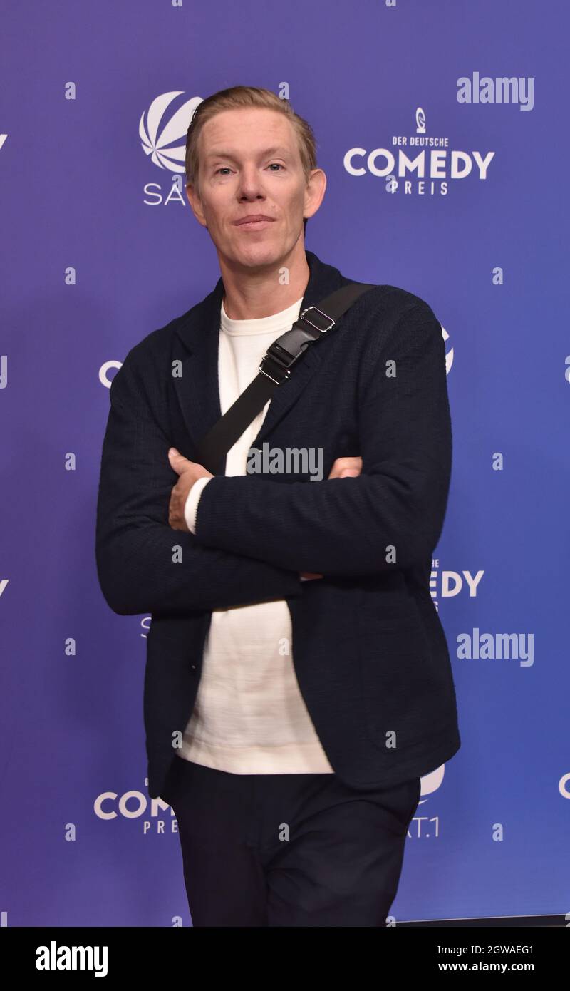 Cologne, Germany. 01st Oct, 2021. Comedian Simon Gosejohann comes to ...