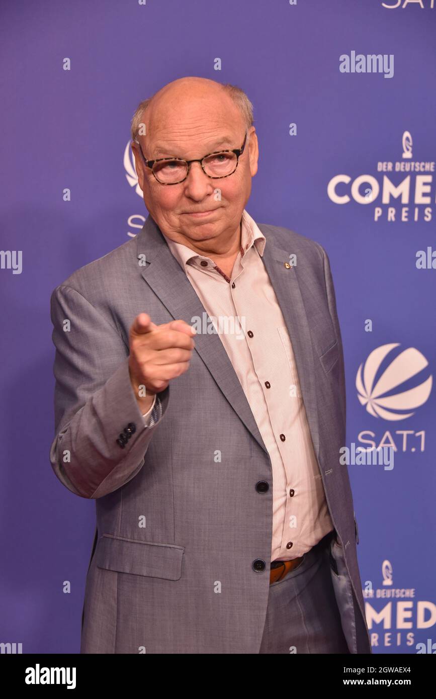 Cologne, Germany. 01st Oct, 2021. Comedian and actor Hans-Joachim Heist ...