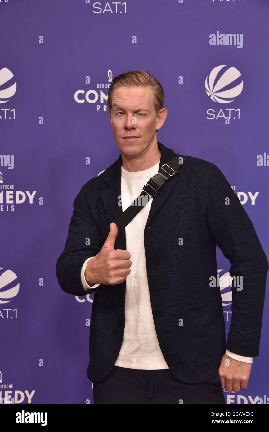 Cologne, Germany. 01st Oct, 2021. Comedian Simon Gosejohann comes to ...