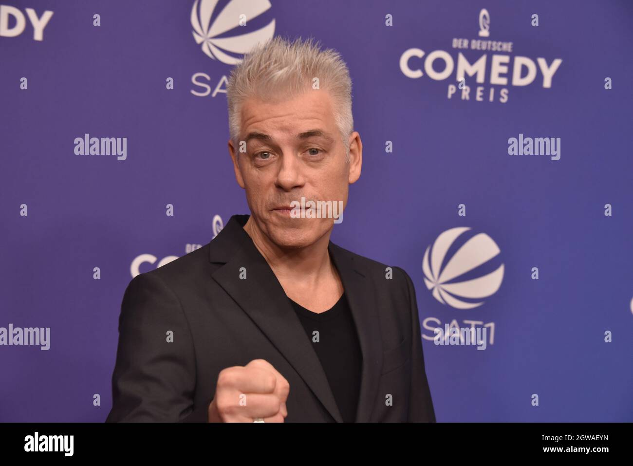 Cologne, Germany. 01st Oct, 2021. Comedian Michael Mittermeier arrives ...