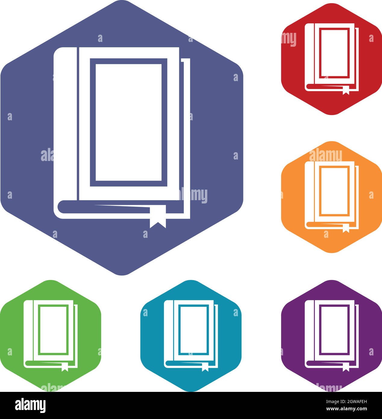 Book icons hi-res stock photography and images - Alamy