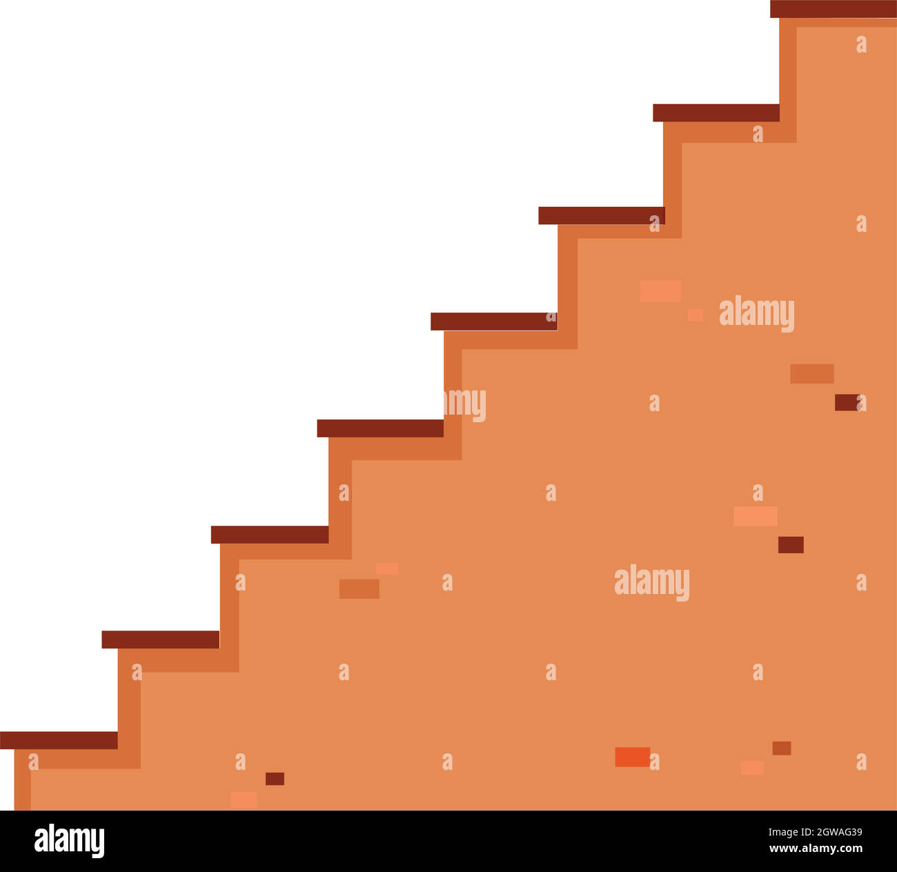 Design elements white stairs Stock Vector Images - Alamy
