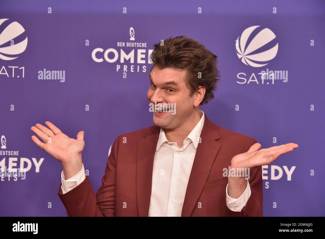 Cologne, Germany. 01st Oct, 2021. Comedian and presenter Lutz van der ...