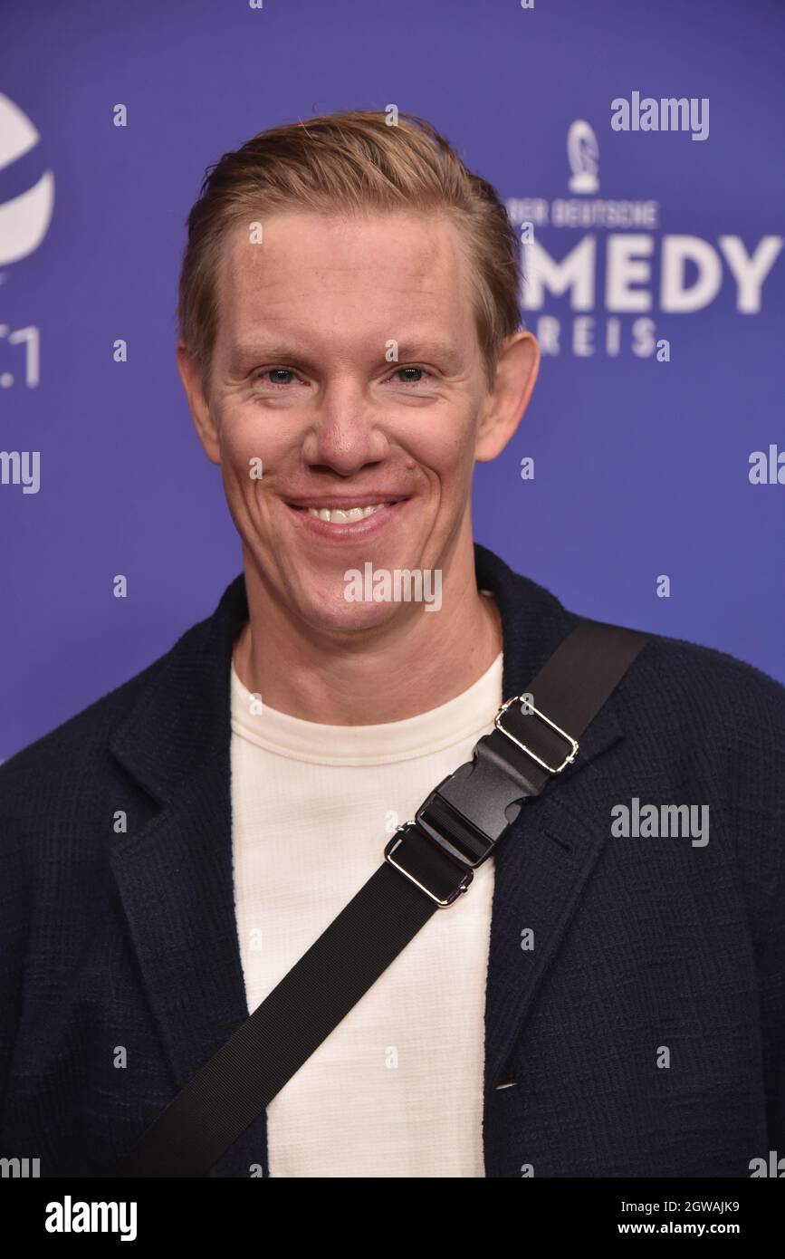 Cologne, Germany. 01st Oct, 2021. Comedian Simon Gosejohann comes to ...