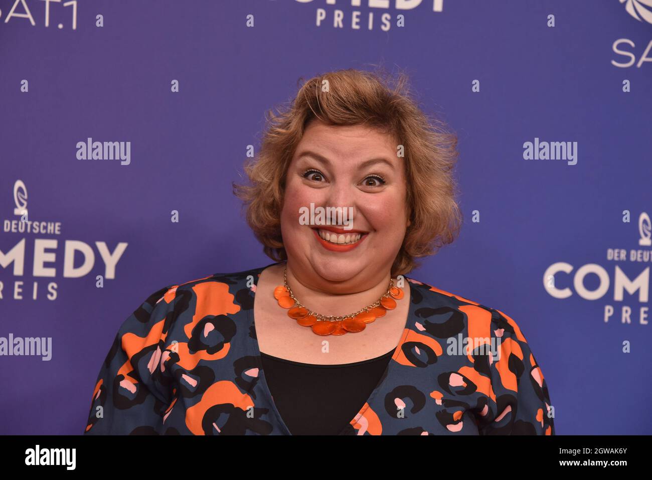 Cologne, Germany. 01st Oct, 2021. Presenter and comedienne Meltem ...
