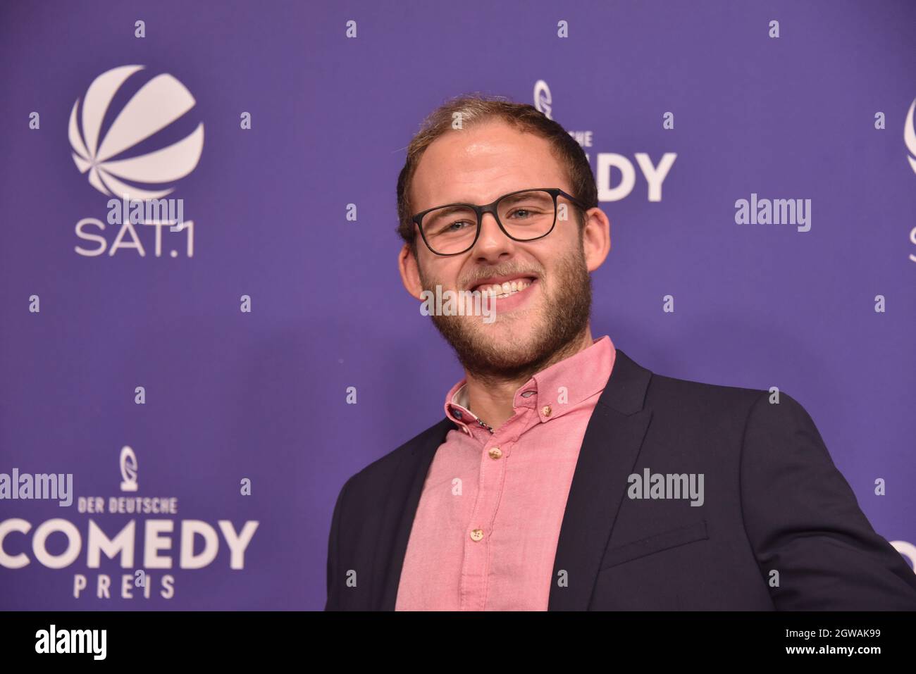 Cologne, Germany. 01st Oct, 2021. Comedian Sven Bensmann comes to the ...