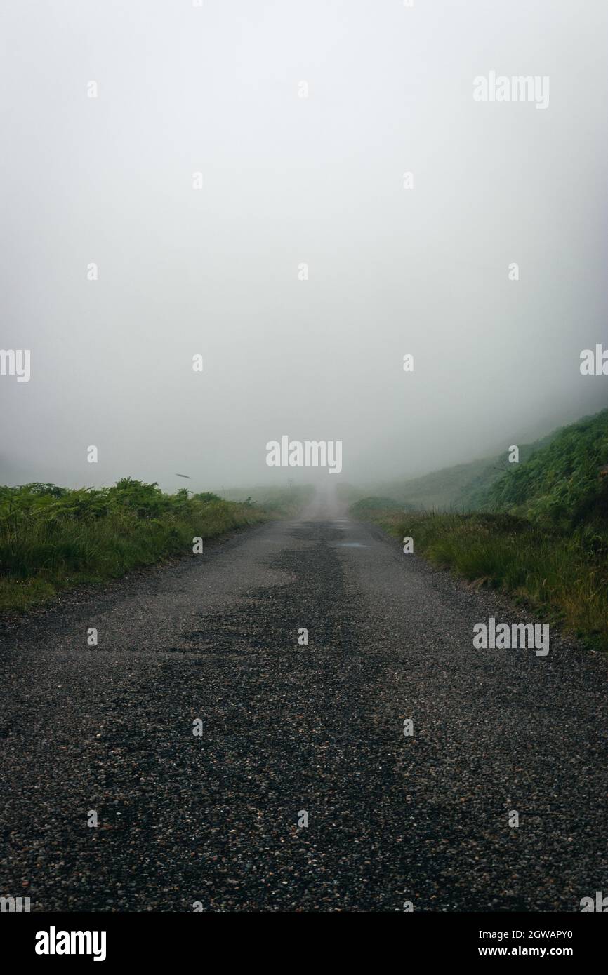 North coast 500 single track road hi-res stock photography and images ...