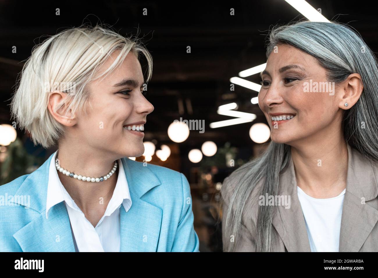 cinematic image of a multiethnic business team. employees working ...