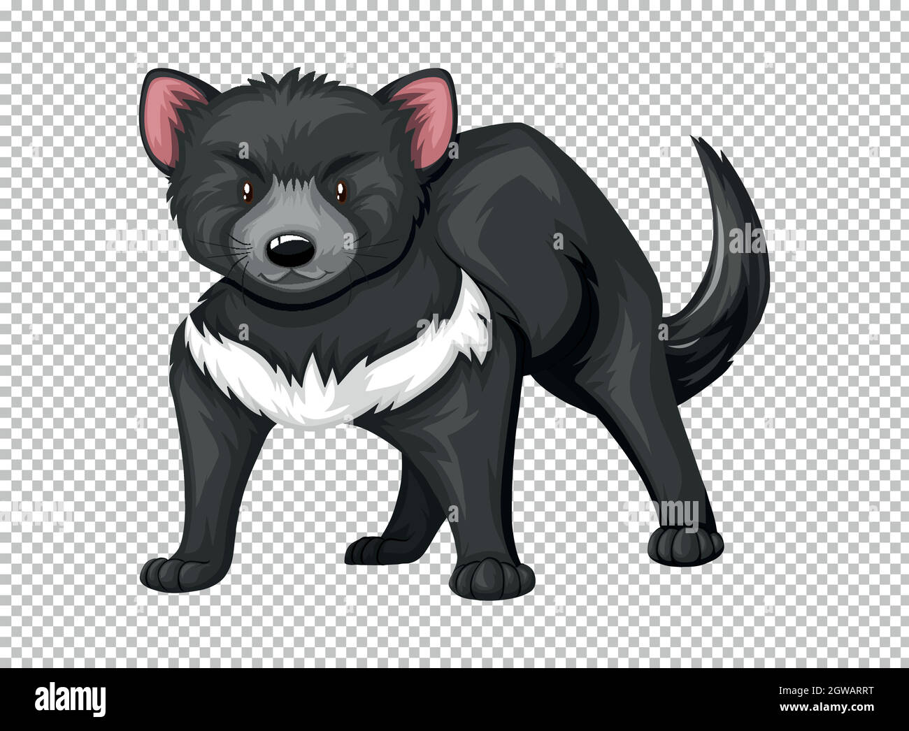 Australian tasmanian devil Stock Vector Images - Alamy