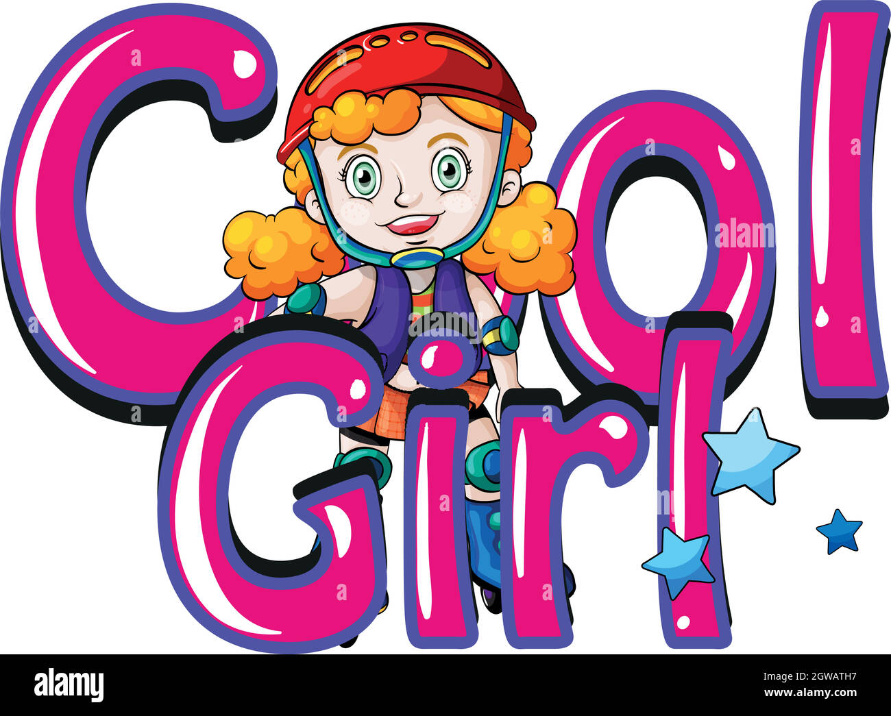 Cool skating Stock Vector Images - Alamy