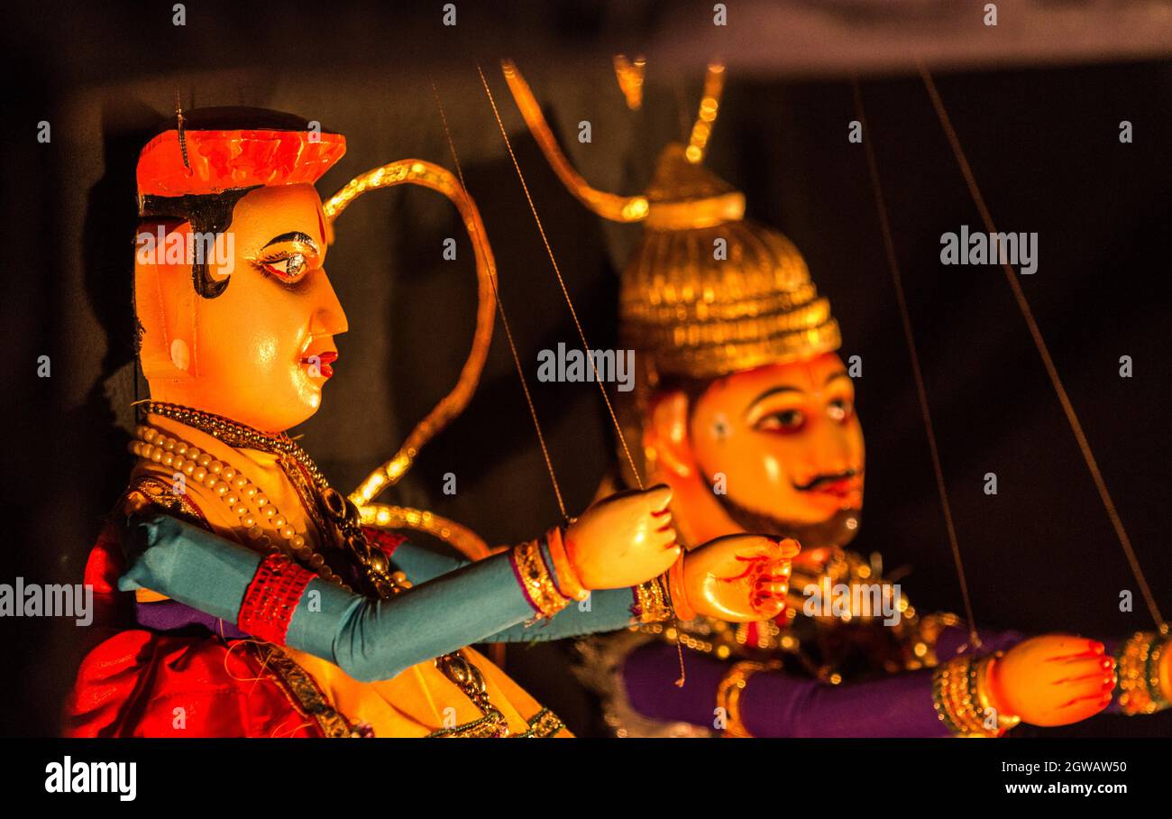 Puppet making india hi-res stock photography and images - Alamy