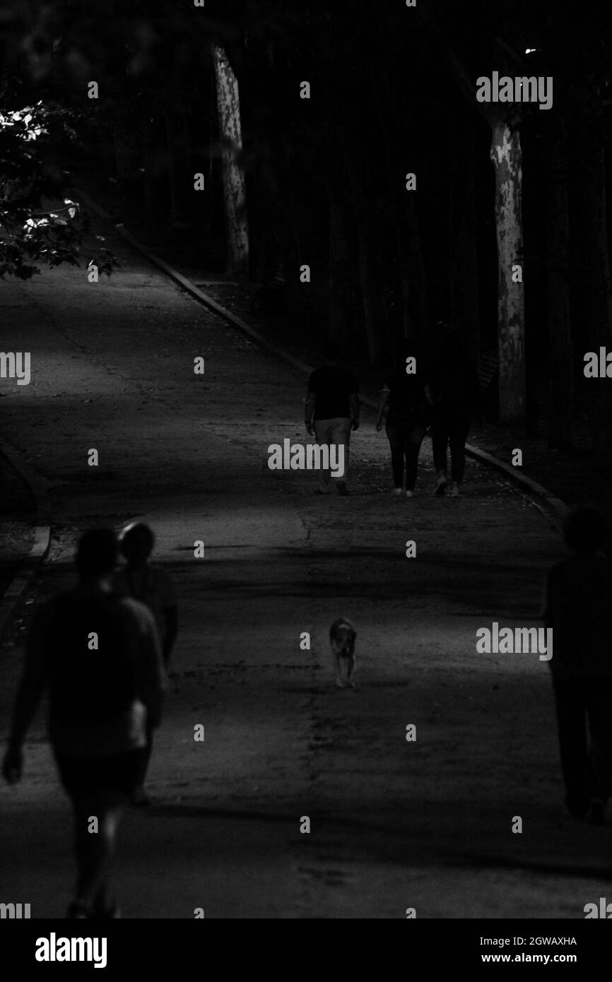 Busy hanging Black and White Stock Photos & Images - Alamy