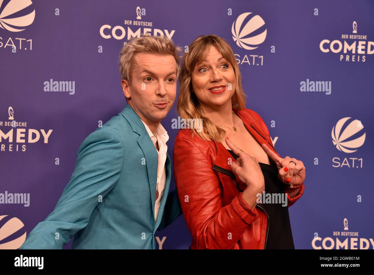 01 October 2021, North Rhine-Westphalia, Cologne: Comedian Marcel Mann ...