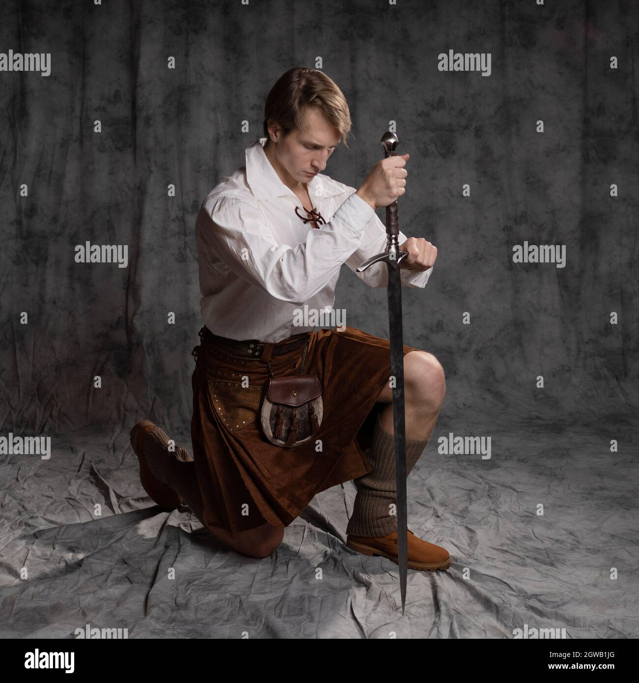 An oath of loyalty, a promise to a combat comrade, a concept. A young ...