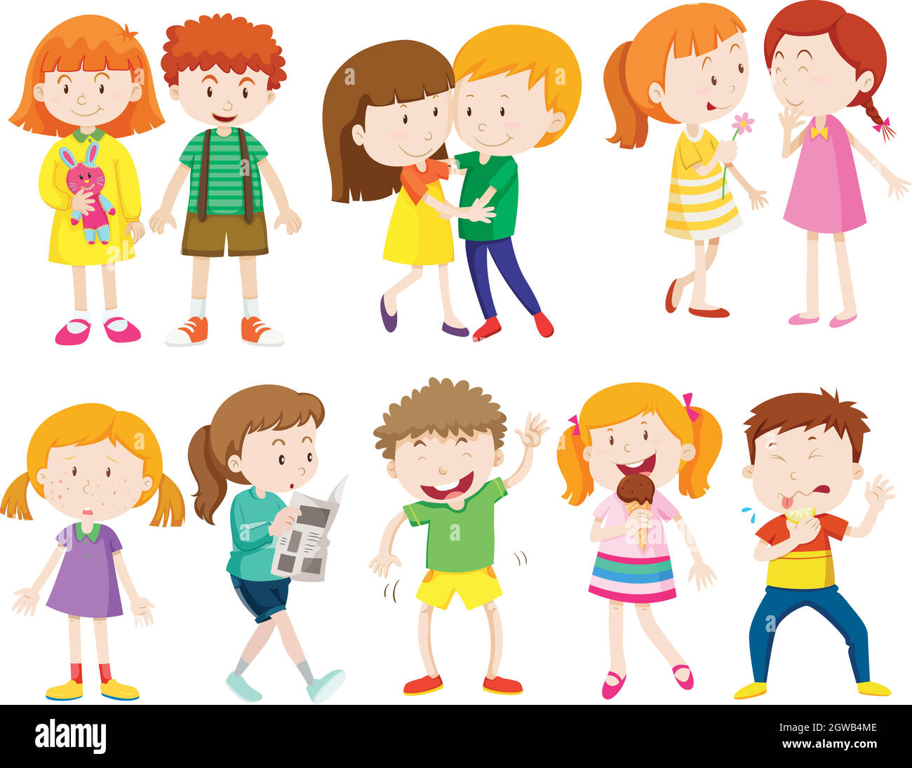 Girls things Stock Vector Images - Alamy