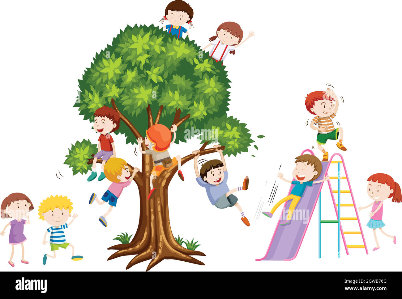 Slide activity Cut Out Stock Images & Pictures - Alamy