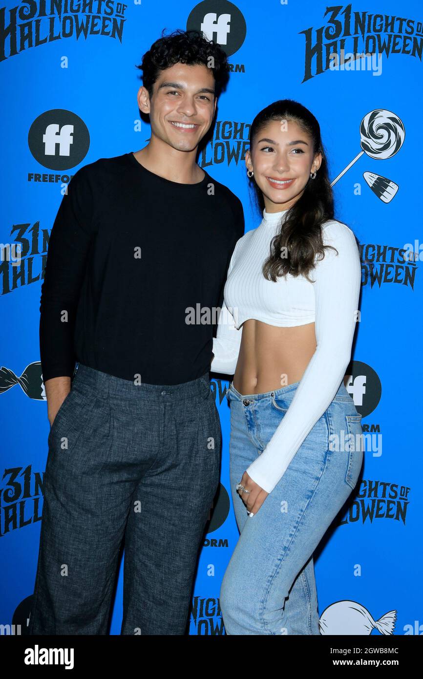 LOS ANGELES - SEP 30: Anthony Keyvan, Isabella Ferreira at the ...