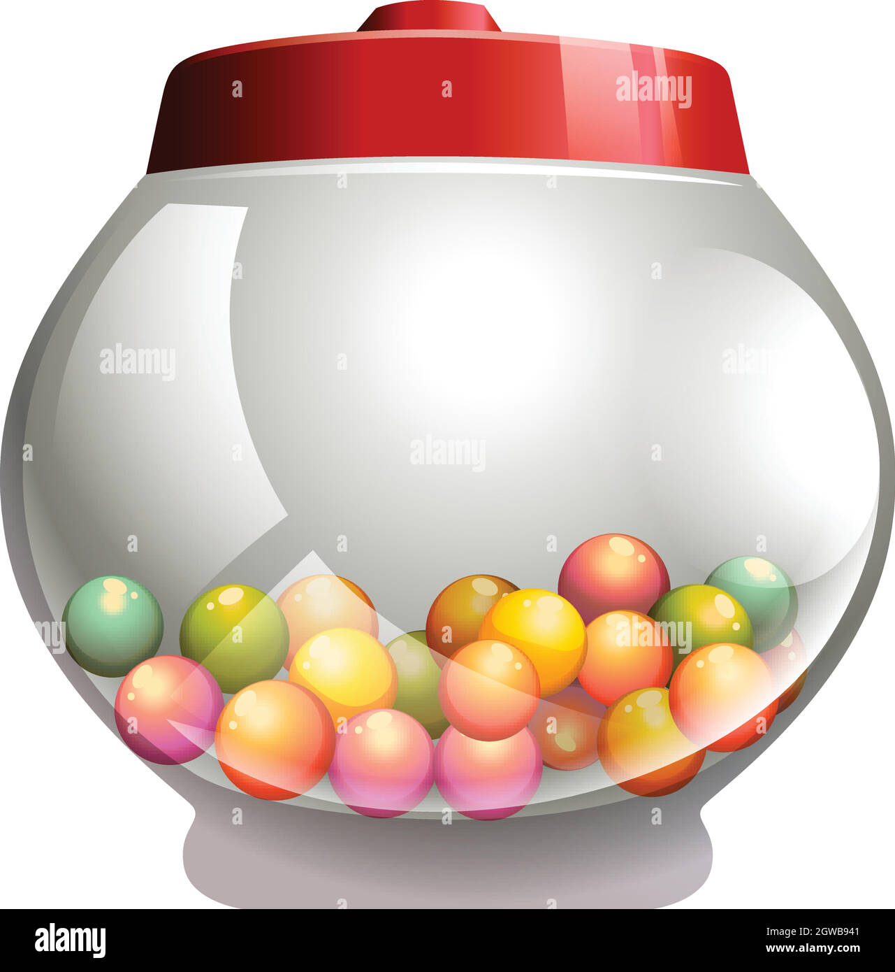 Bubble in glass Stock Vector Images - Alamy
