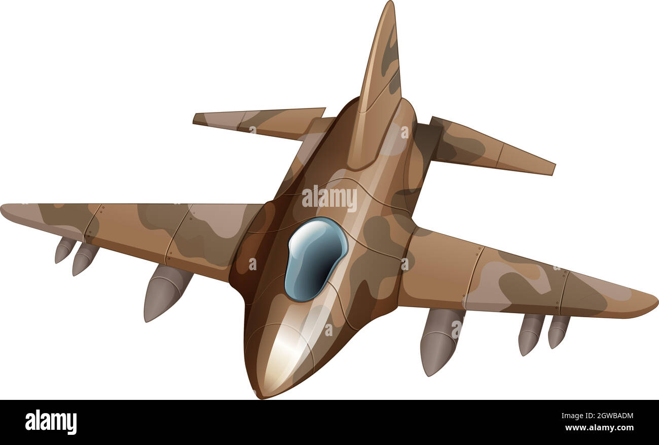 Ground attack jet Stock Vector Images - Alamy